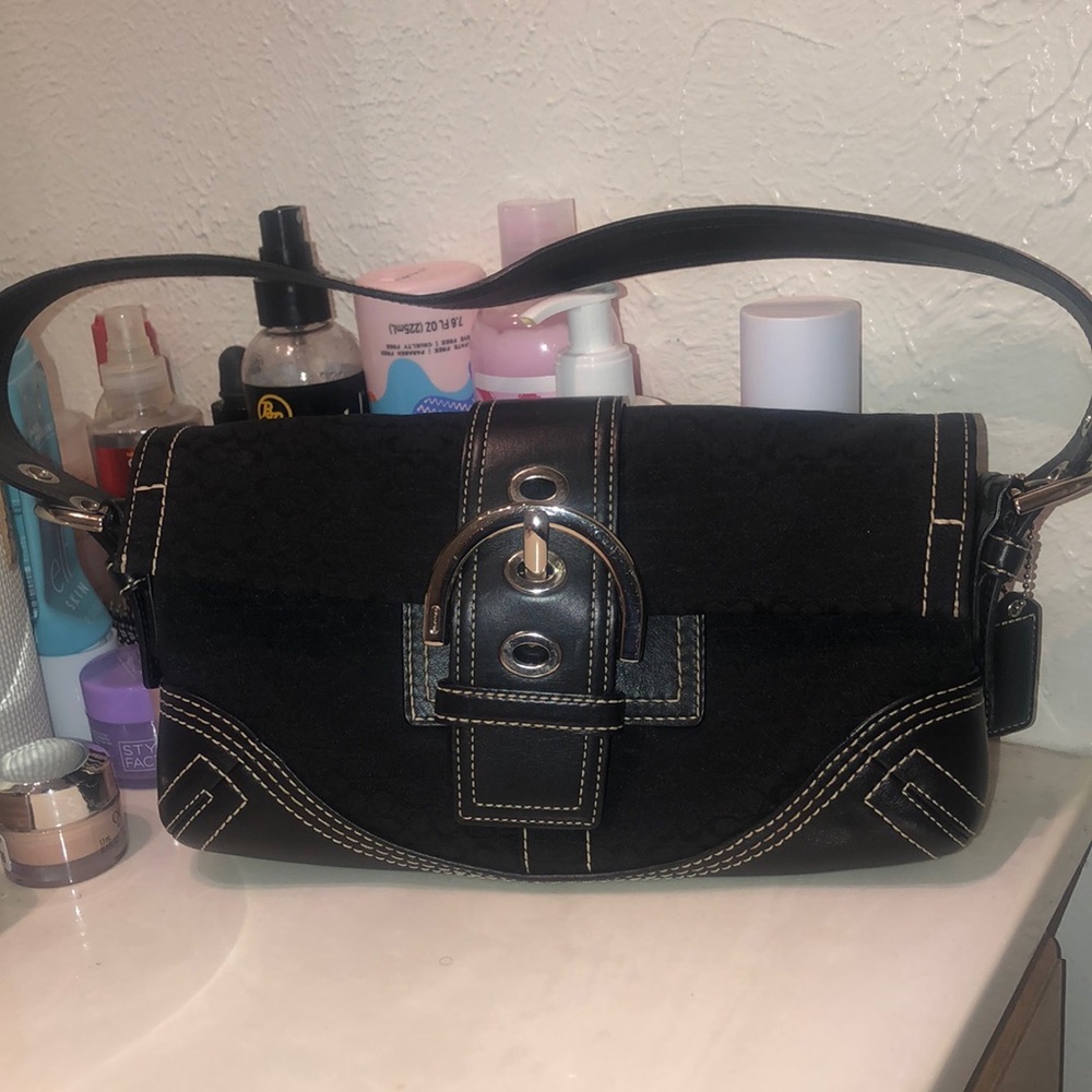 Coach Signature Mini Soho Shoulder Bag - Gem